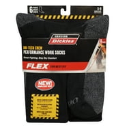 Dickies Shin Protector Boot Crew Sock 3-pack - Walmart.com