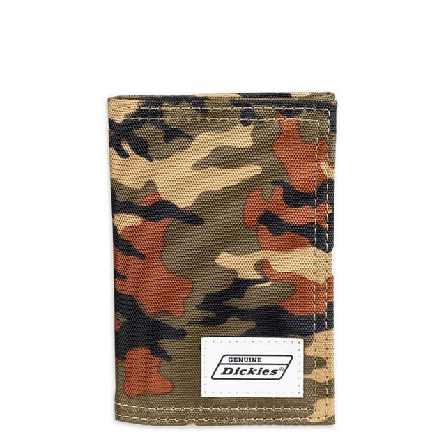 Genuine Dickies Men's Fabric Trifold Wallet - Walmart.com