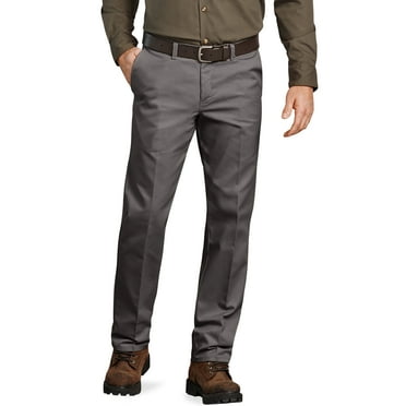 Genuine Dickies Mens Flat Front Flex Pant, Slim Fit - Walmart.com