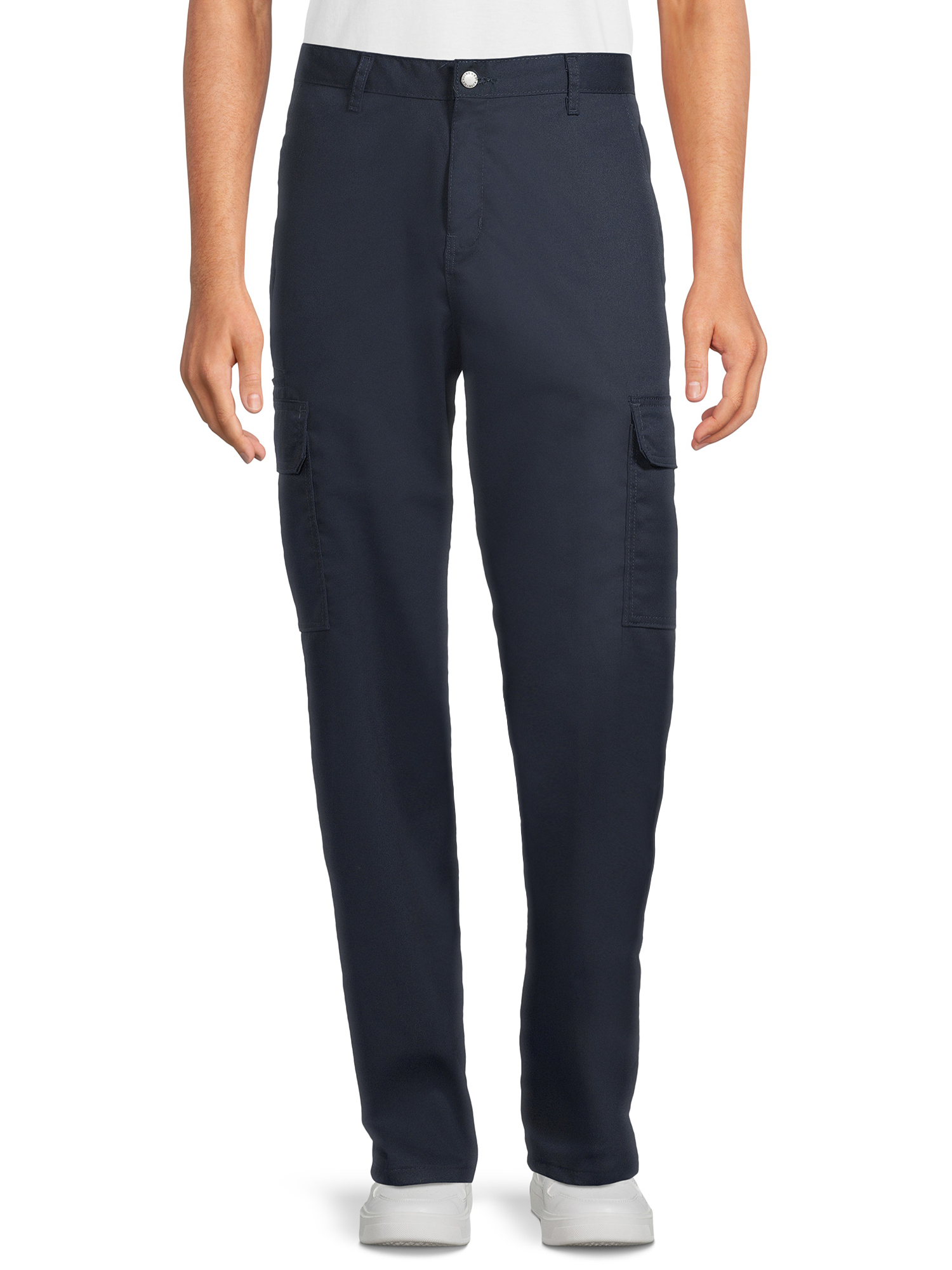 George Men's Flat Front Wrinkle Resistant Pants - Walmart.com