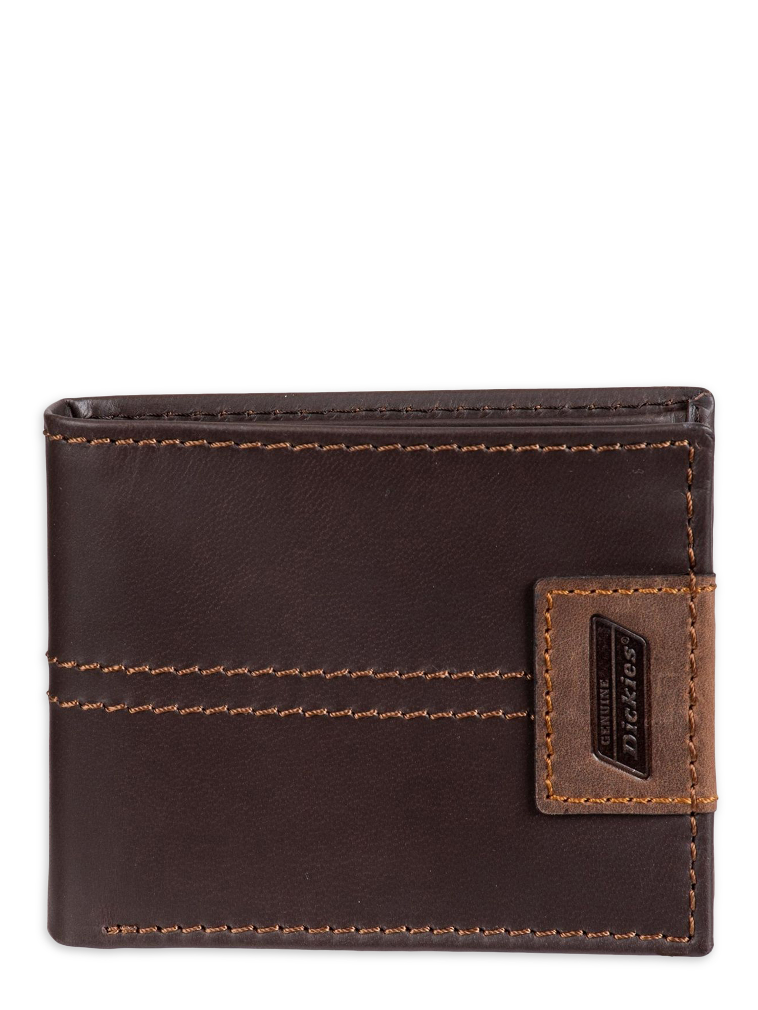 Genuine Dickies Men's RFID Leather Extra Capacity Trifold Wallet ...