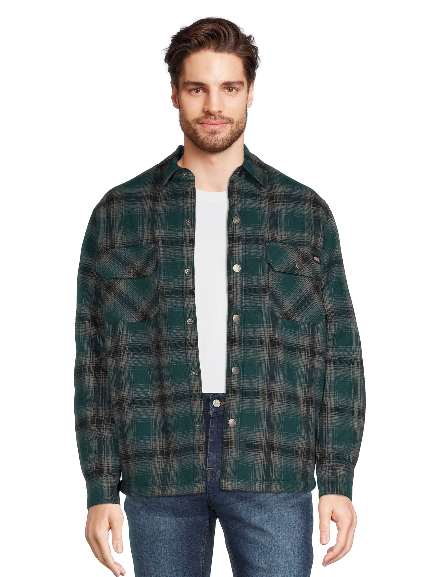 Genuine Dickies Men's Shacket, Sizes S-3XL - Walmart.com