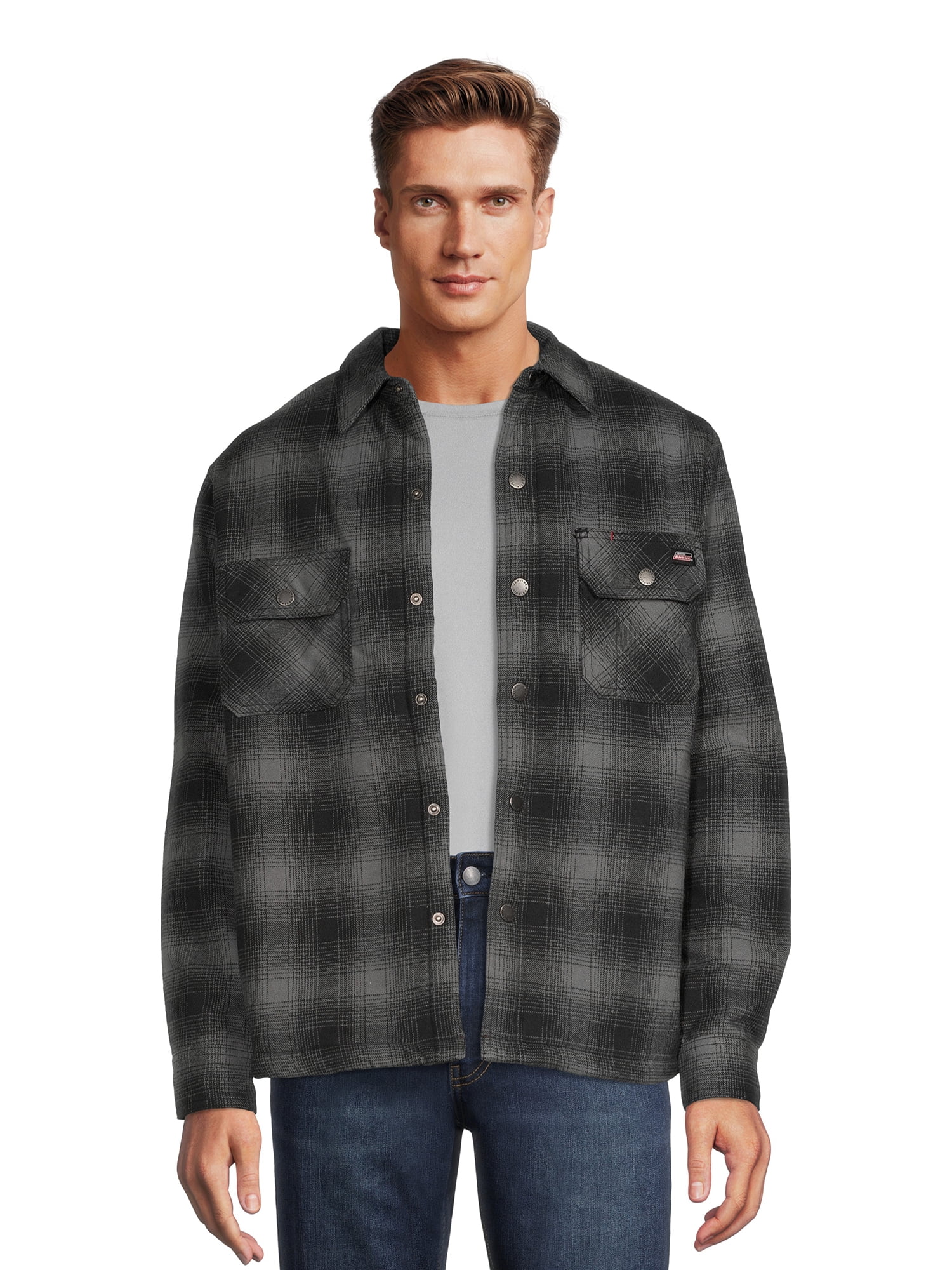 Genuine Dickies Men's Shacket, Sizes S-3XL - Walmart.com