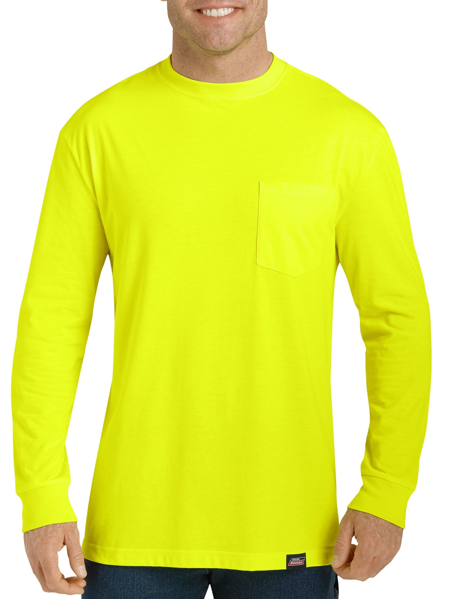 Genuine Dickies Mens And Big Mens Long Sleeve Enhanced Visibility