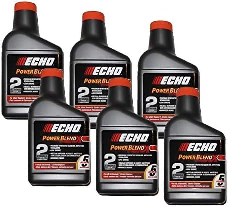 Genuine Echo 6 Pack Oil 12.8 oz Bottles 2 Cycle Mix for 5 Gallon Power ...