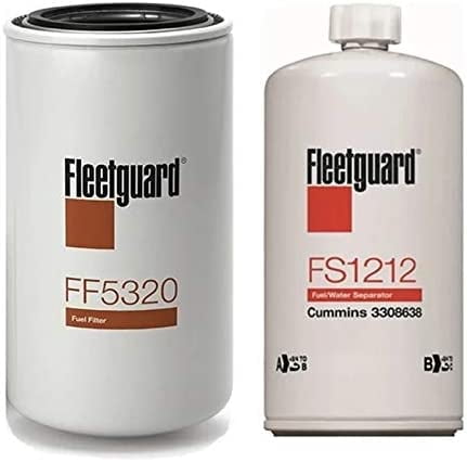 Genuine Fleetguard - Cummins Filtration FF5320 FS1212 Kit Fleetguard ...