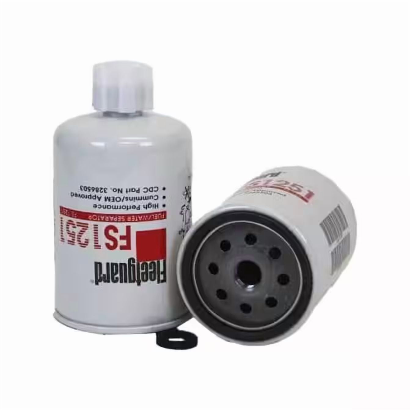 Genuine Fleetguard FS1251 Spin-On Fuel Water Separator / 3286503 ...