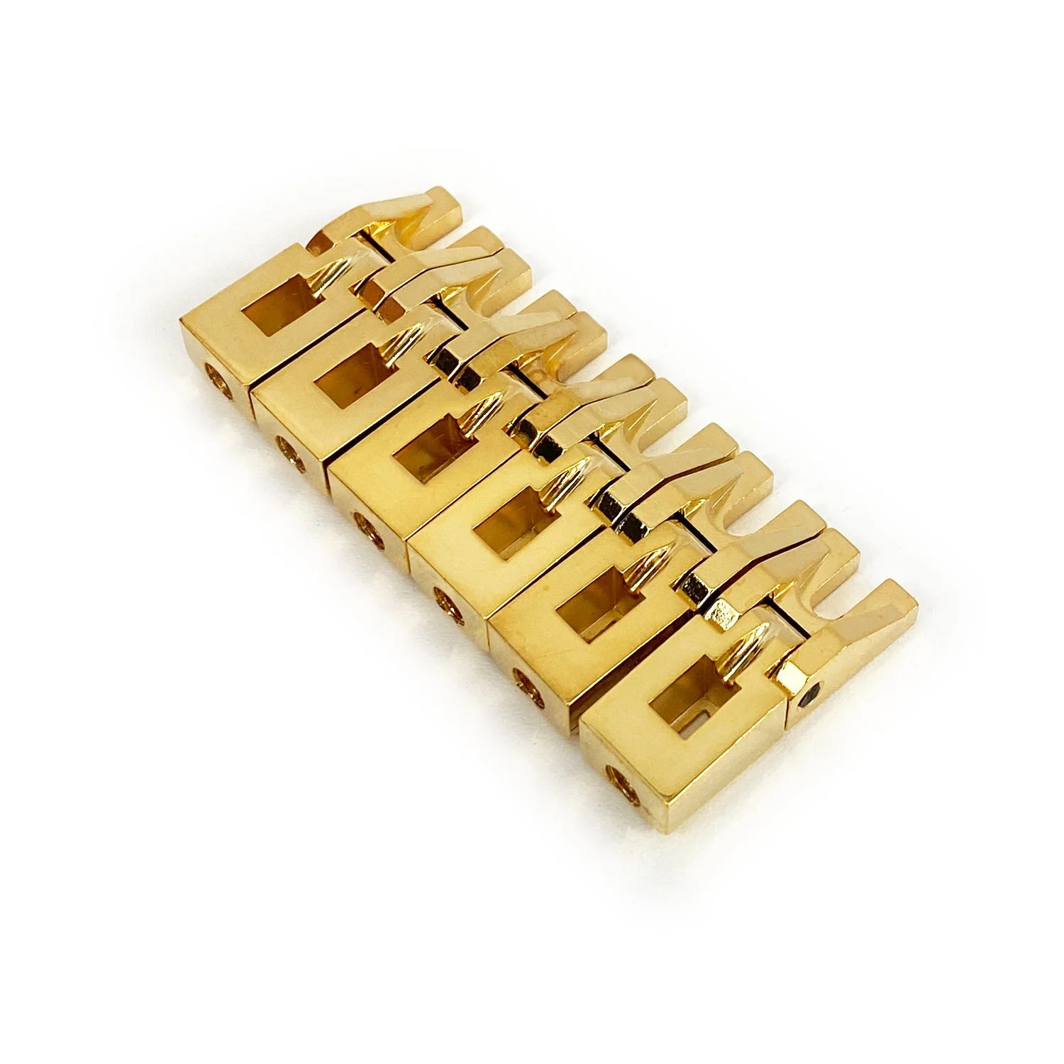 Genuine Floyd Rose FRX Bridge Saddles - Gold - Walmart.com