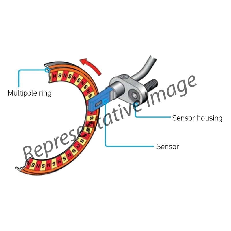 Genuine Ford Escape Rear Wheel Speed Sensor Assembly (2013-2019) OE ...