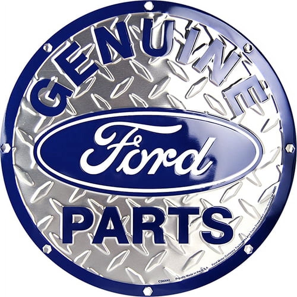 Genuine Ford Parts Circular Sign - Walmart.com