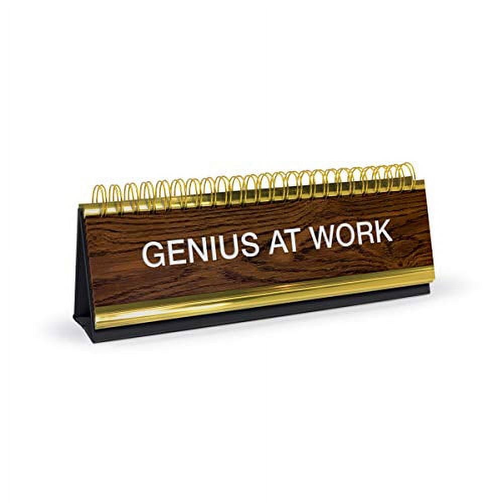 Genuine Fred Daily Desk Plaque Desktop Flip Book, Assorted - Walmart.com