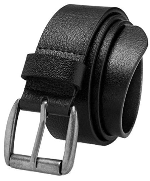 Genuine Full Grain Mellow Leather Belt - Walmart.com