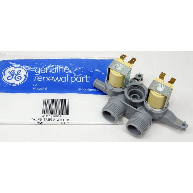 Genuine GE Washing Machine Water Inlet Valve Solenoid WH13X10037 ...