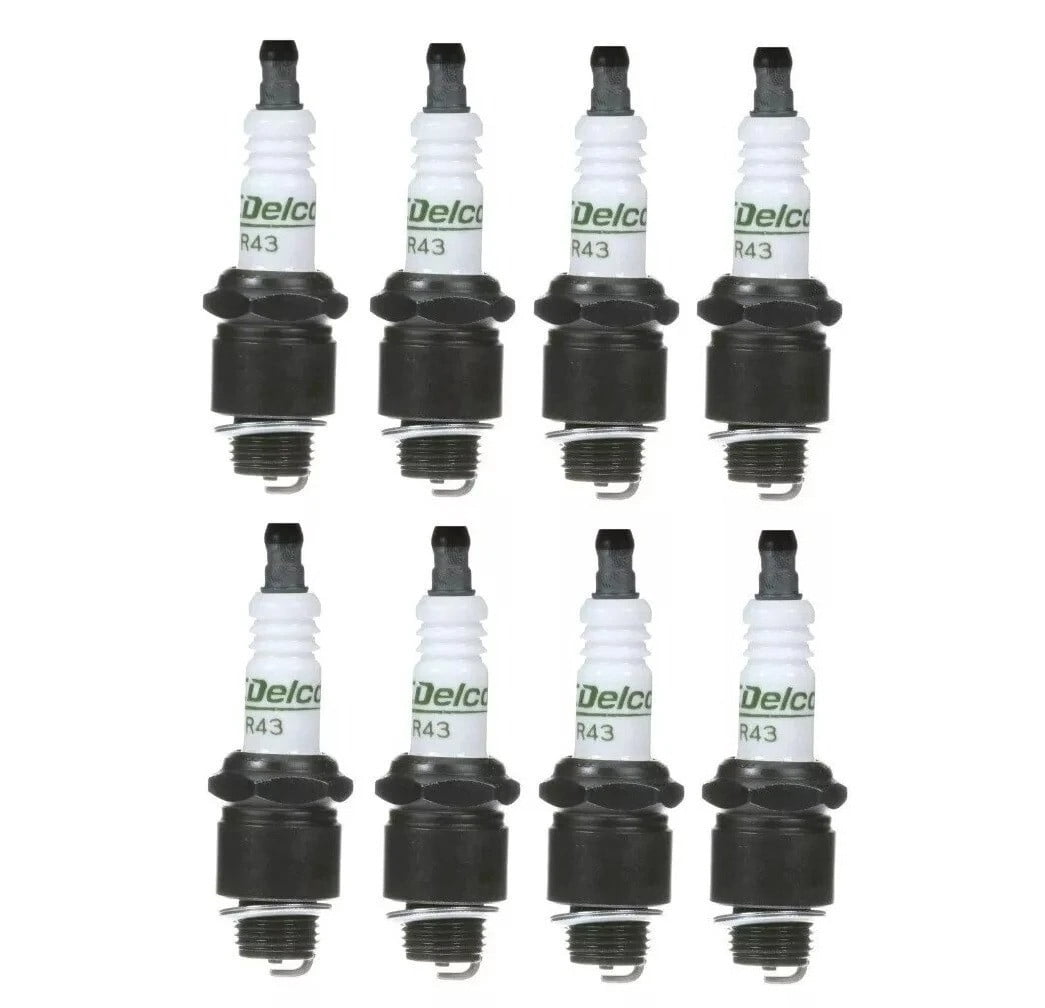 Genuine GM ACDelco Spark Plugs R43 Set Of 8 - Walmart.com