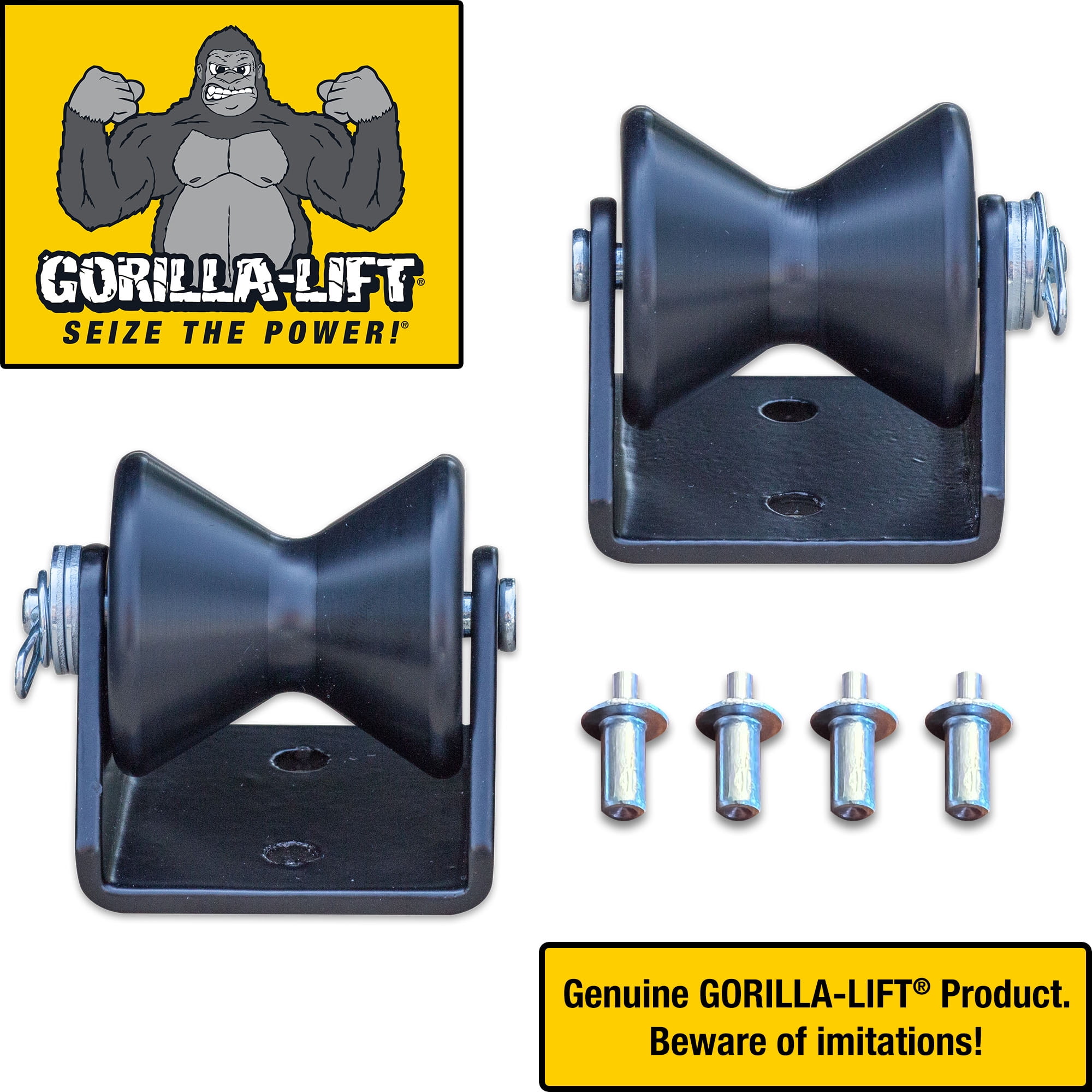 Genuine GORILLA-LIFT® Extension Roller Assembly Two Pack with Cable ...