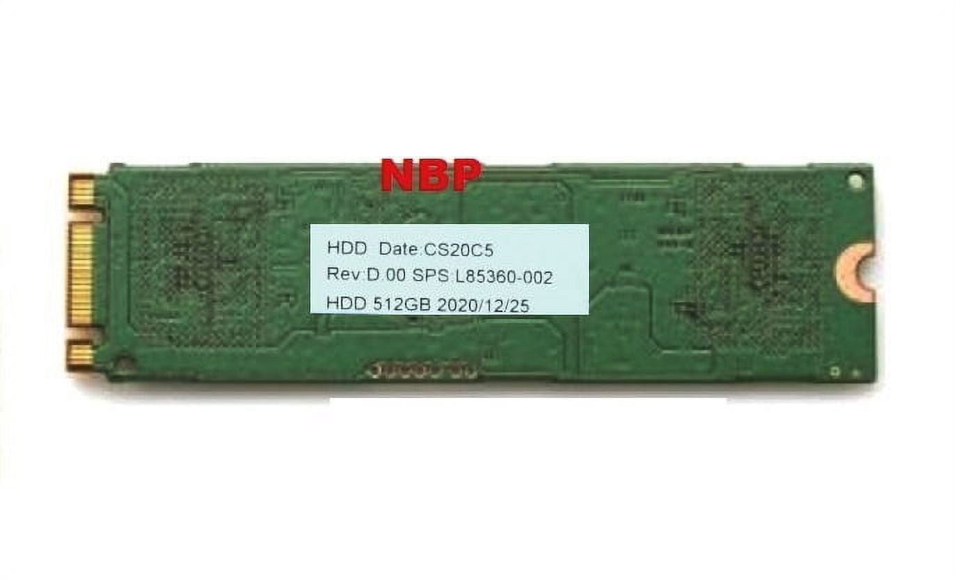 Genuine HP Kioxia PCIe NVMe M.2 22x80mm 512GB SSD Drive L85360-002 L38667-001 - Walmart.com