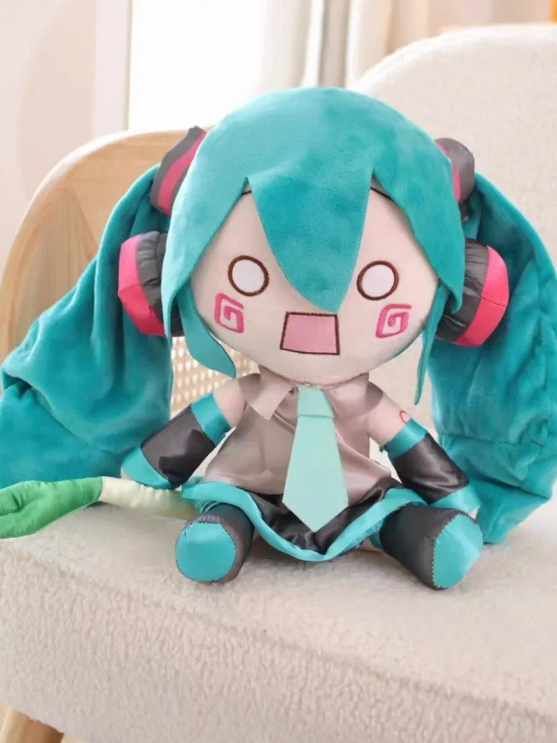 Genuine Hatsune Miku Plush Doll Anime Plush Classic Deep Sea Hatsune ...