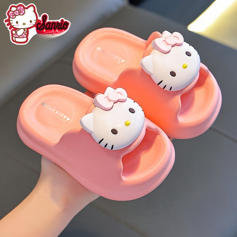 Genuine Hel_lo Kit_ty And Kuromi Cartoon Breathable Girls' Indoor ...