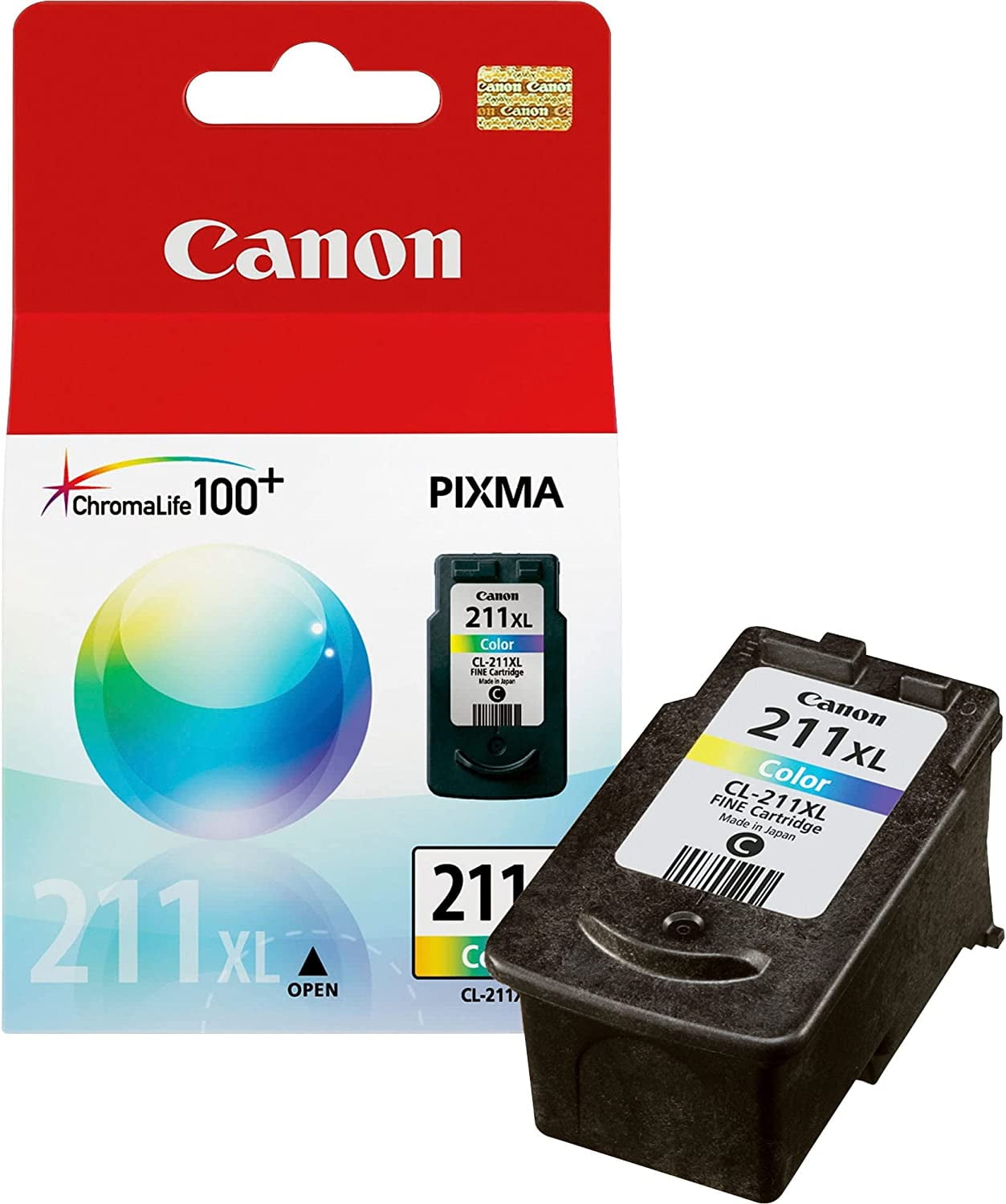 Canon CL-211XL High Yield Ink for PIXMA IP2700, IP2702, MP230, MP240 ...