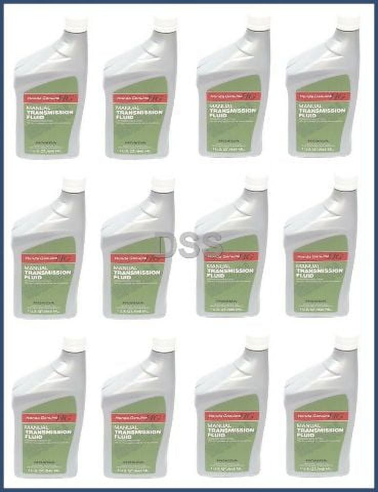 Honda Acura MTF Manual Transmission Fluid, Genuine OEM, 12 Qt Set ...