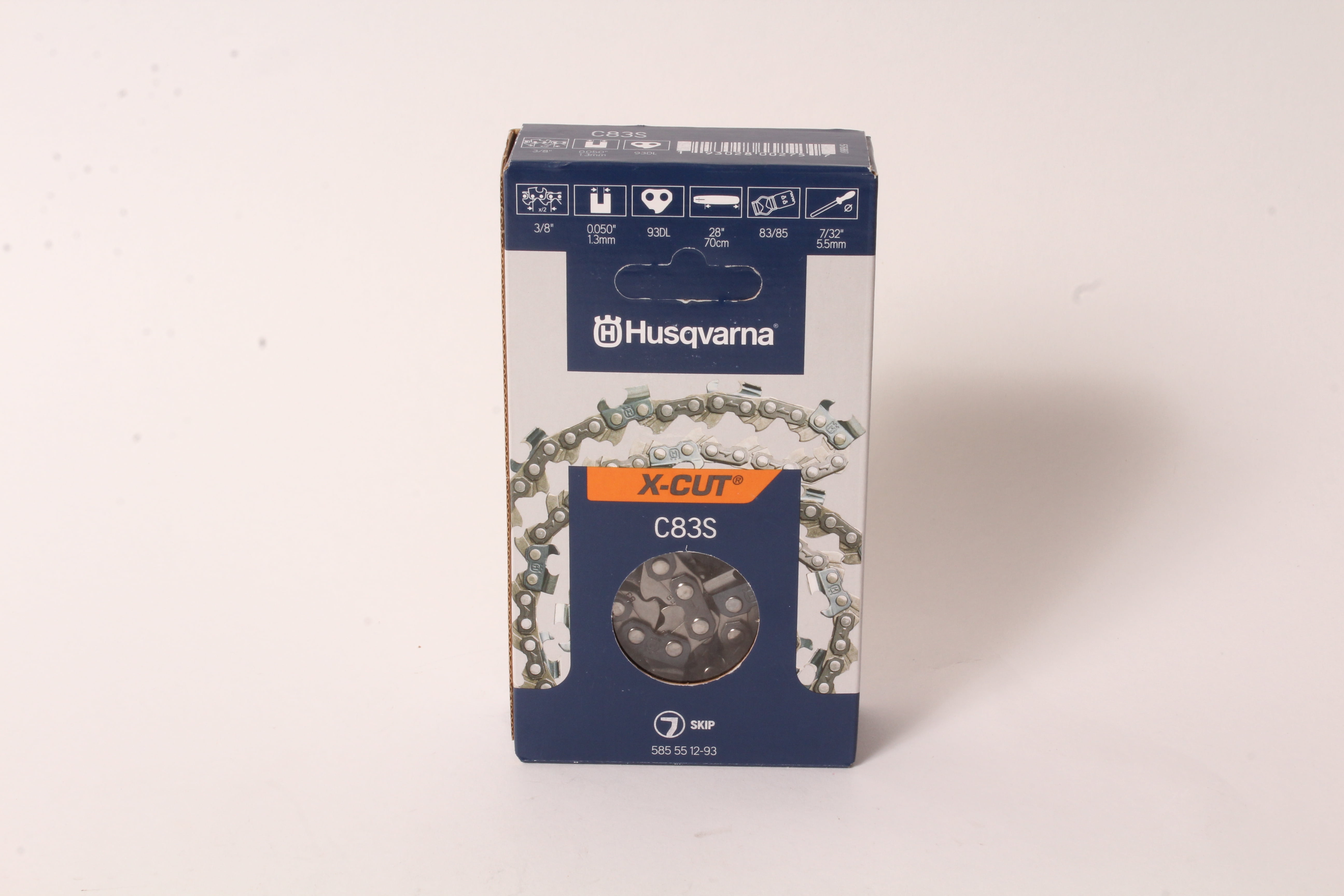Husqvarna, Chainsaw Chain Loop, 28 inches, 3/8 inch .050 gauge ...