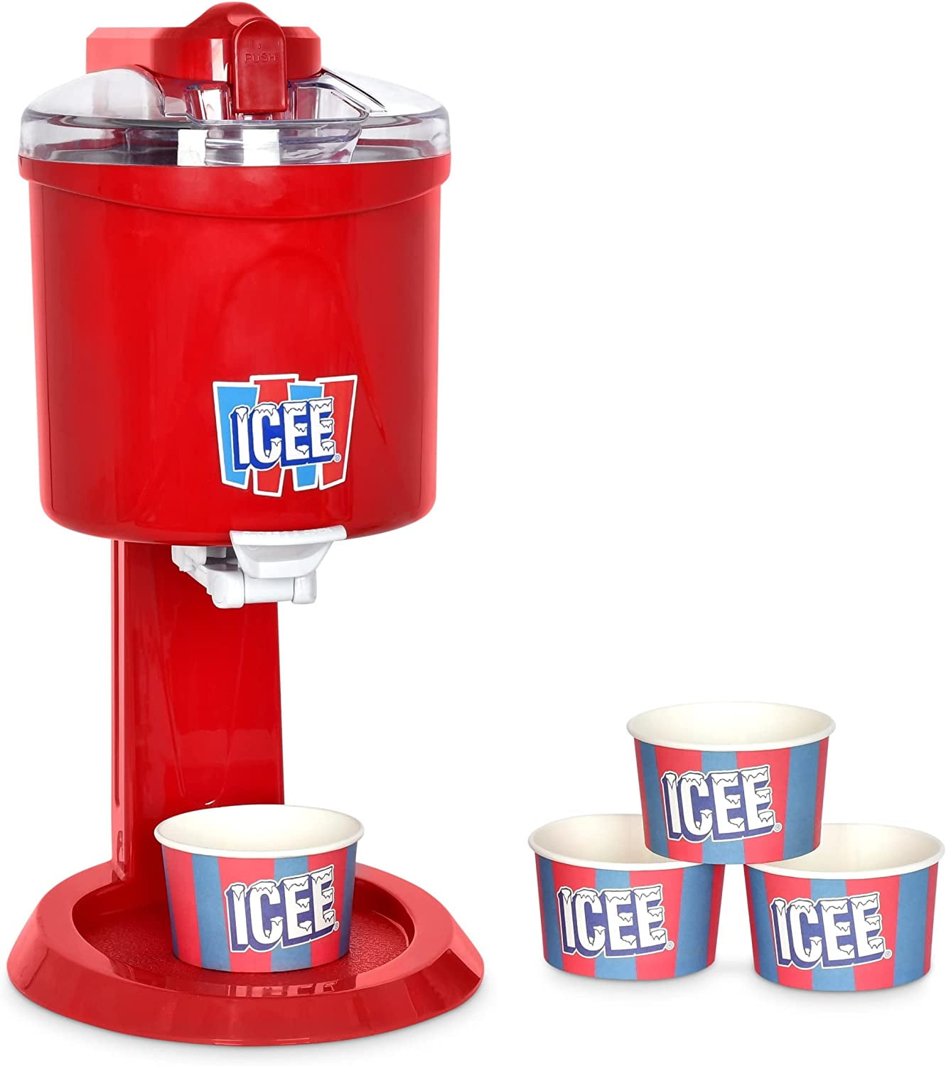 Genuine ICEE Soft Serve Ice Cream Maker for Classic Shakes and Drinks ...