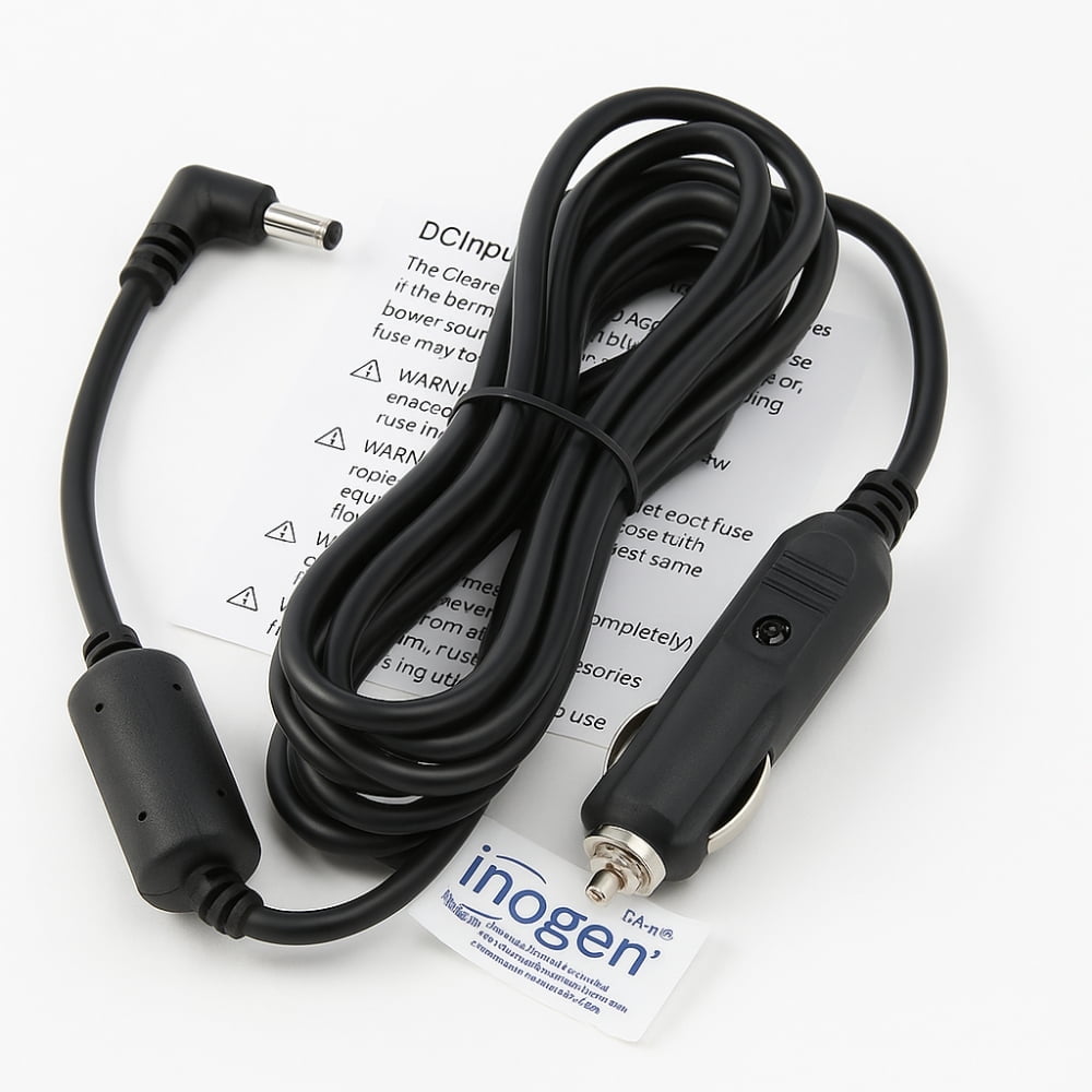 Genuine Inogen One G3, G4, G5 ROVE 4, ROVE 6 DC Car Charger BA-306 ...
