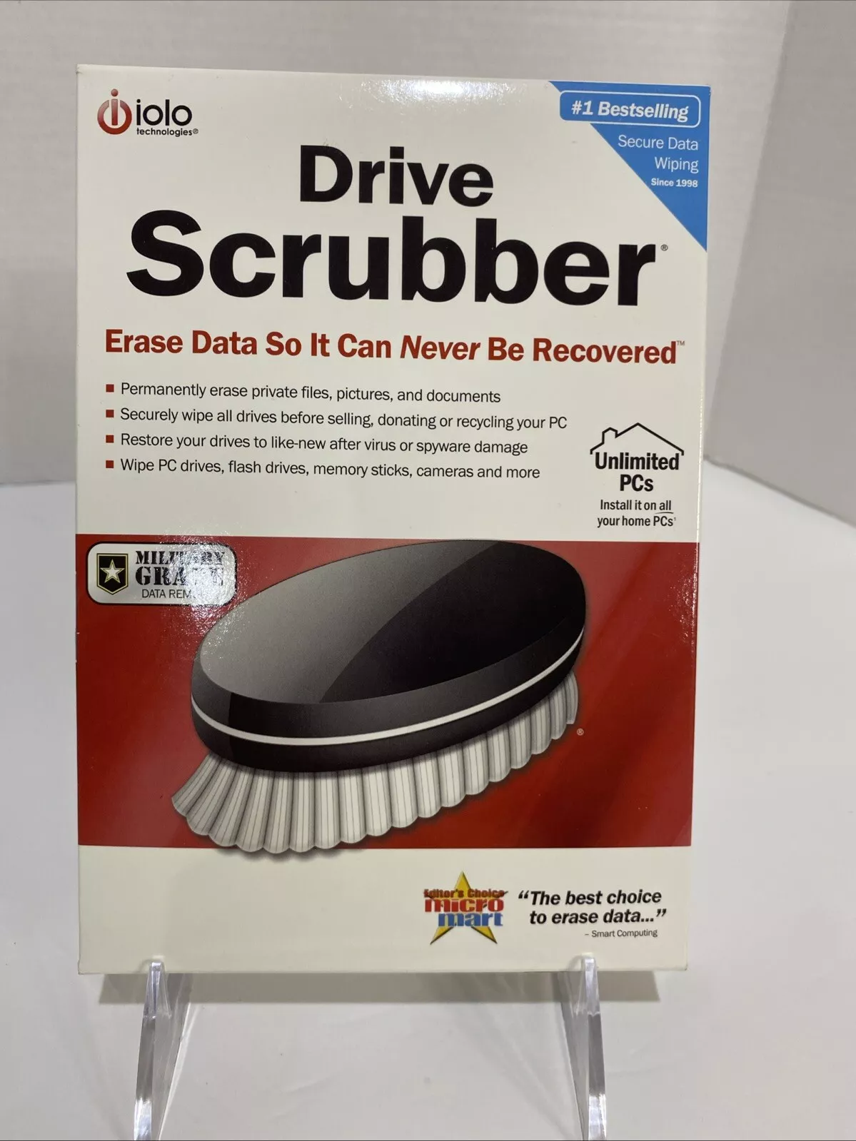 Genuine Iolo Military Grade Drive Scrubber For Windows Security ...
