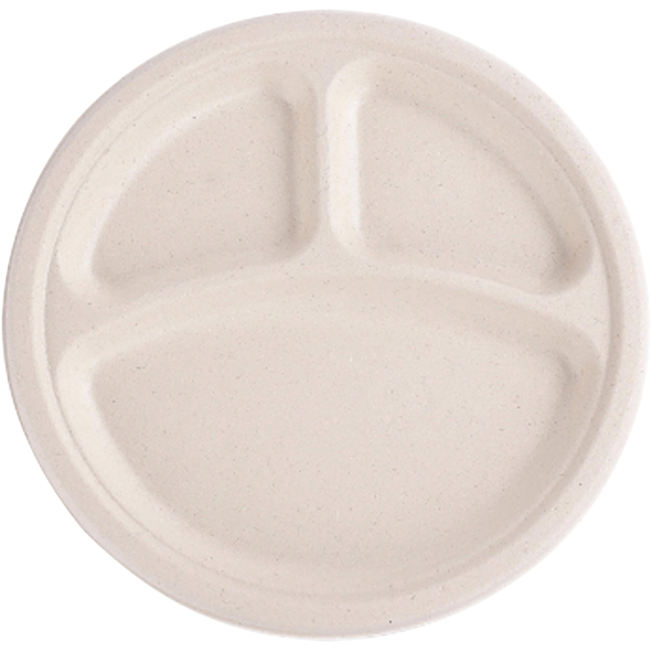 Genuine Joe 3-compartment Disposable Plates - Walmart.com