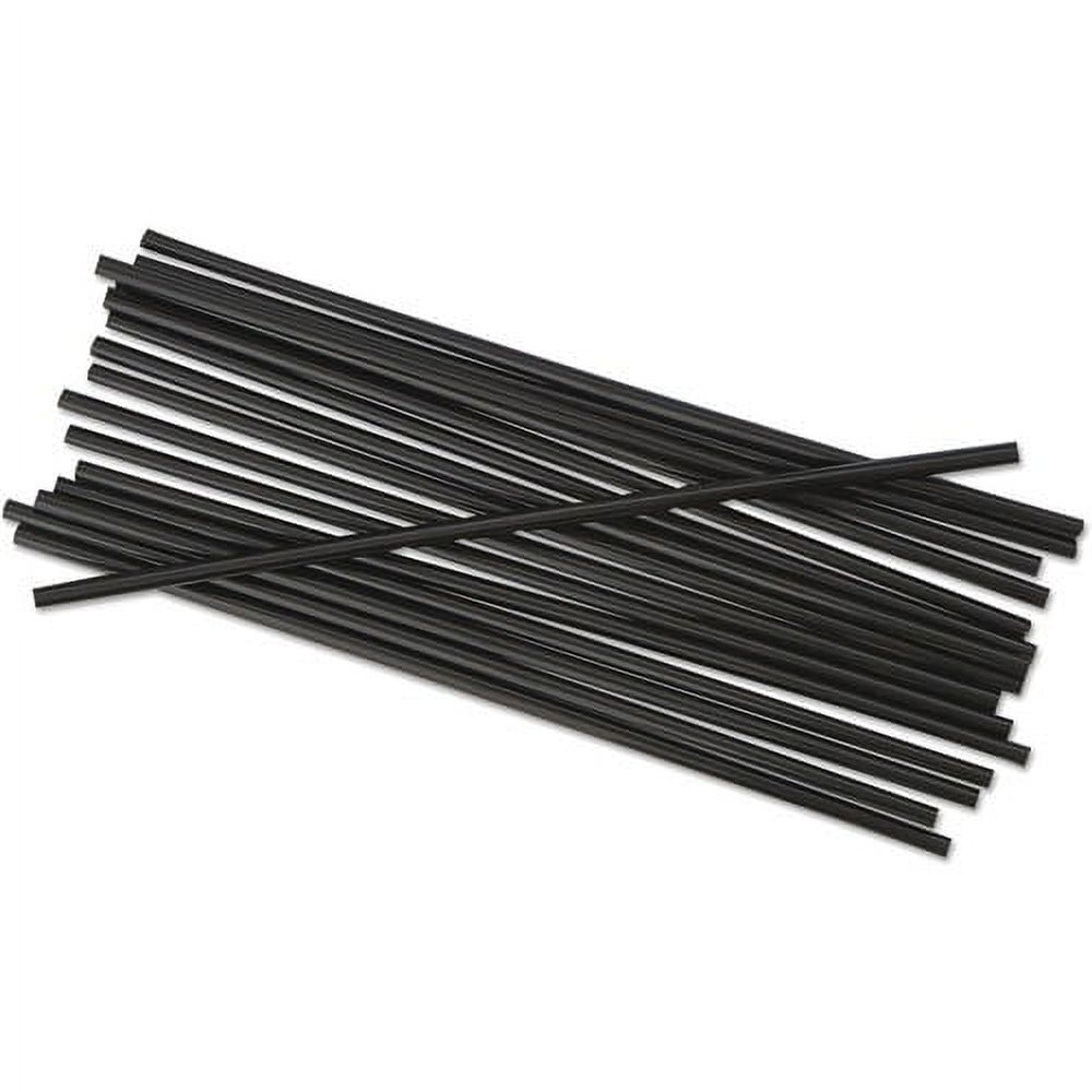 Genuine Joe GJO03196 5.5 in. Plastic Stirrers Stirrer, Black - Pack of ...
