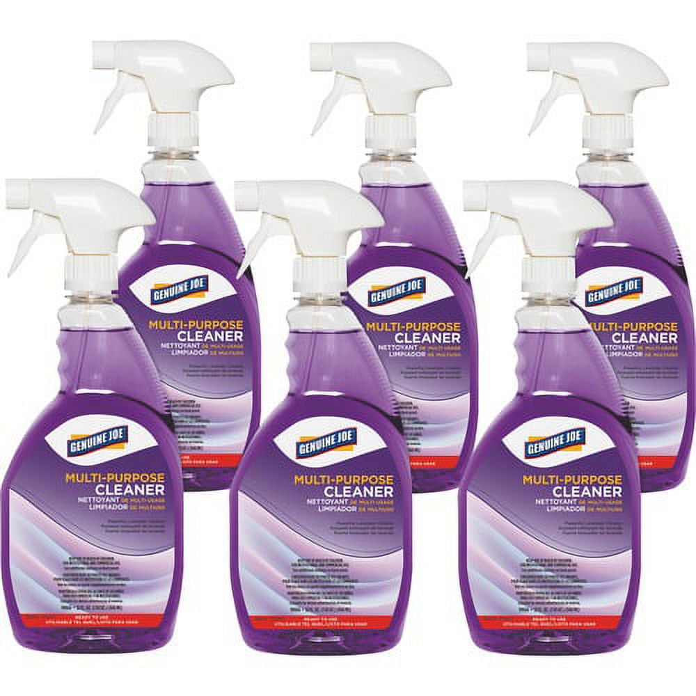 Genuine Joe Lavender Multi-purpose Cleaner Spray - Ready-To-Use Spray ...