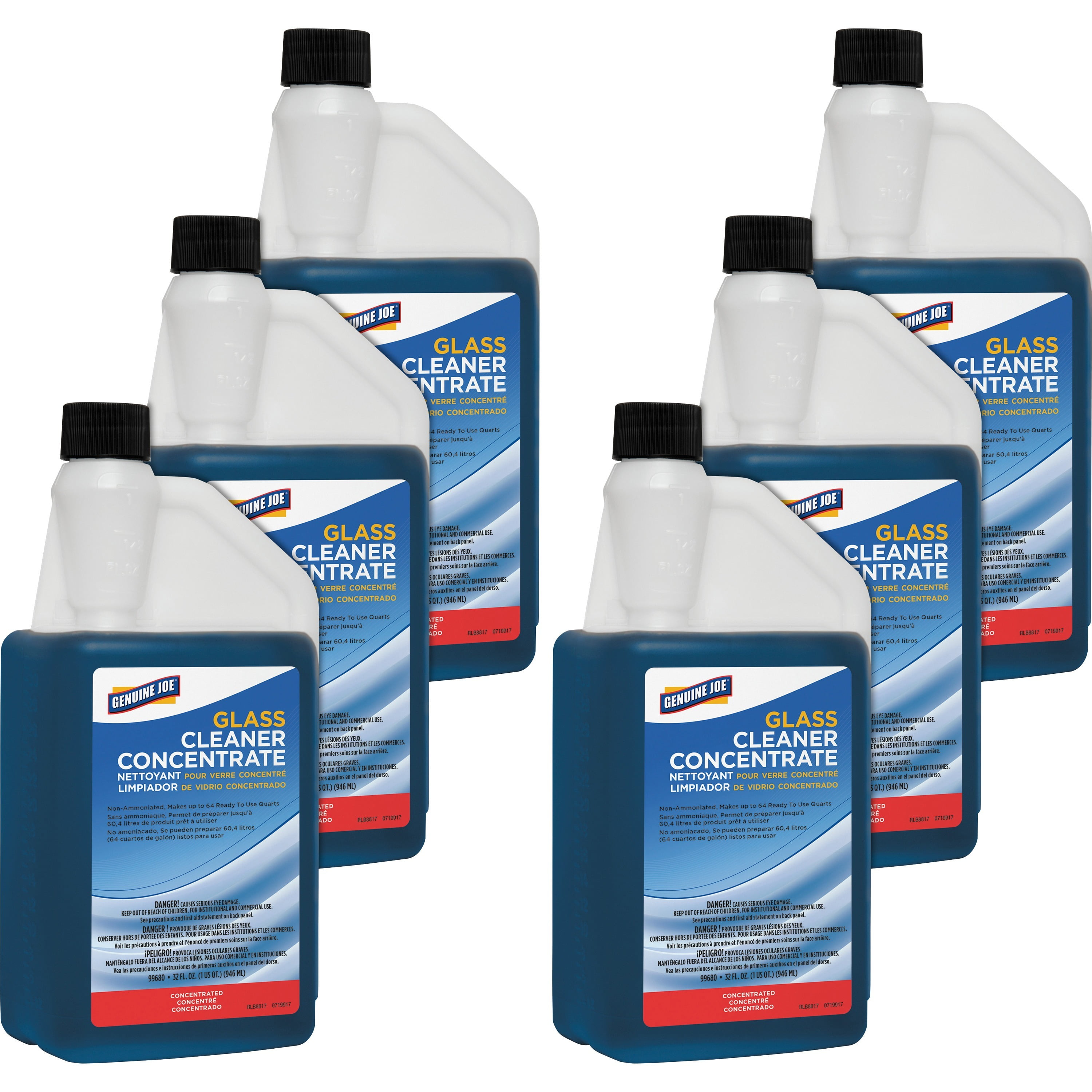 Genuine Joe Non-Ammoniated Glass Cleaner - Walmart.com