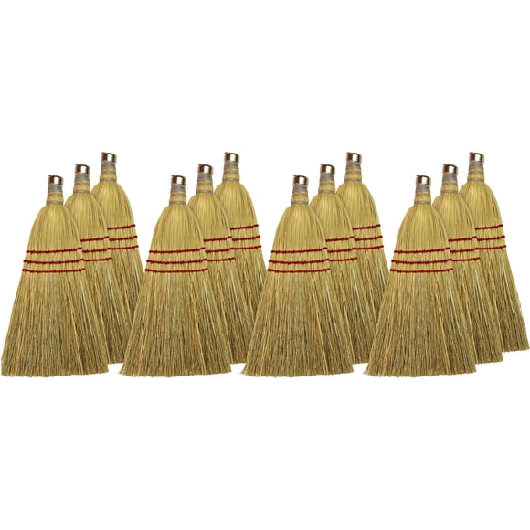 Household Essentials Whisk Brooms for Clean Floors and Spaces