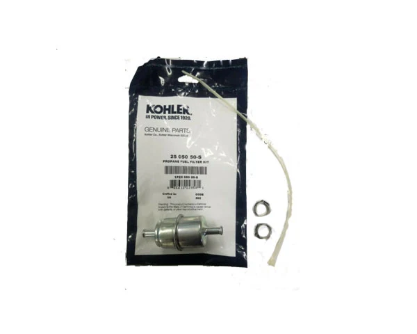 Genuine Kohler 25-050-50-S Propane Fuel Filter Kit OEM - Walmart.com