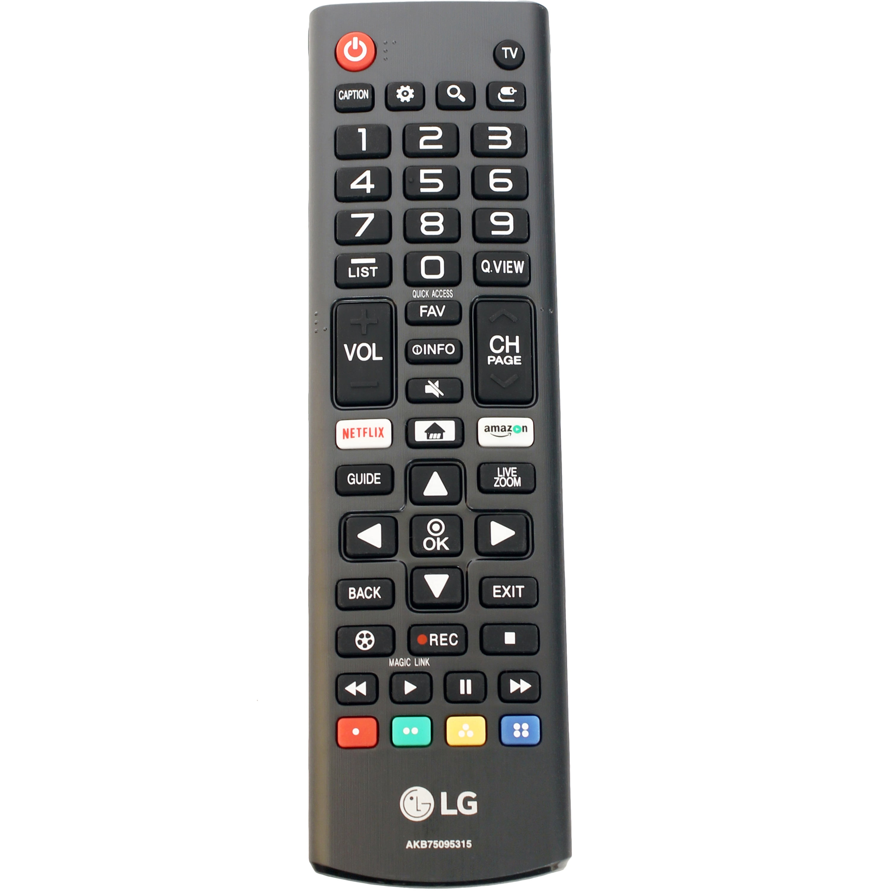 Genuine LG AKB75095315 Smart TV Remote Control w/App Shortcuts (Brand ...
