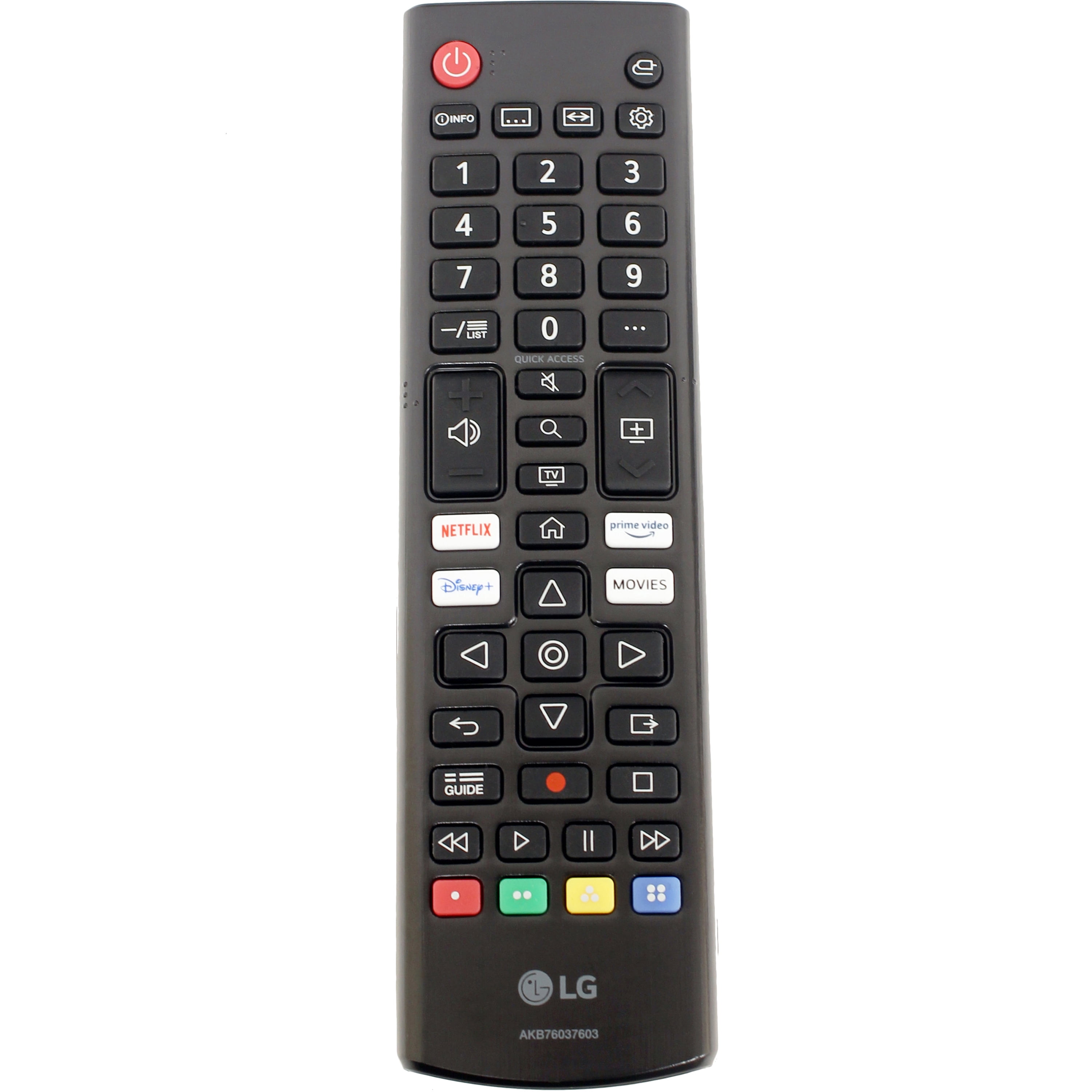 Genuine LG AKB76037603 Smart TV Remote Control w/App Shortcuts (Brand ...