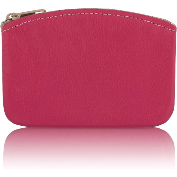 Genuine Large Purse for Women, Change Purse Zipper Wallet For Men Size ...