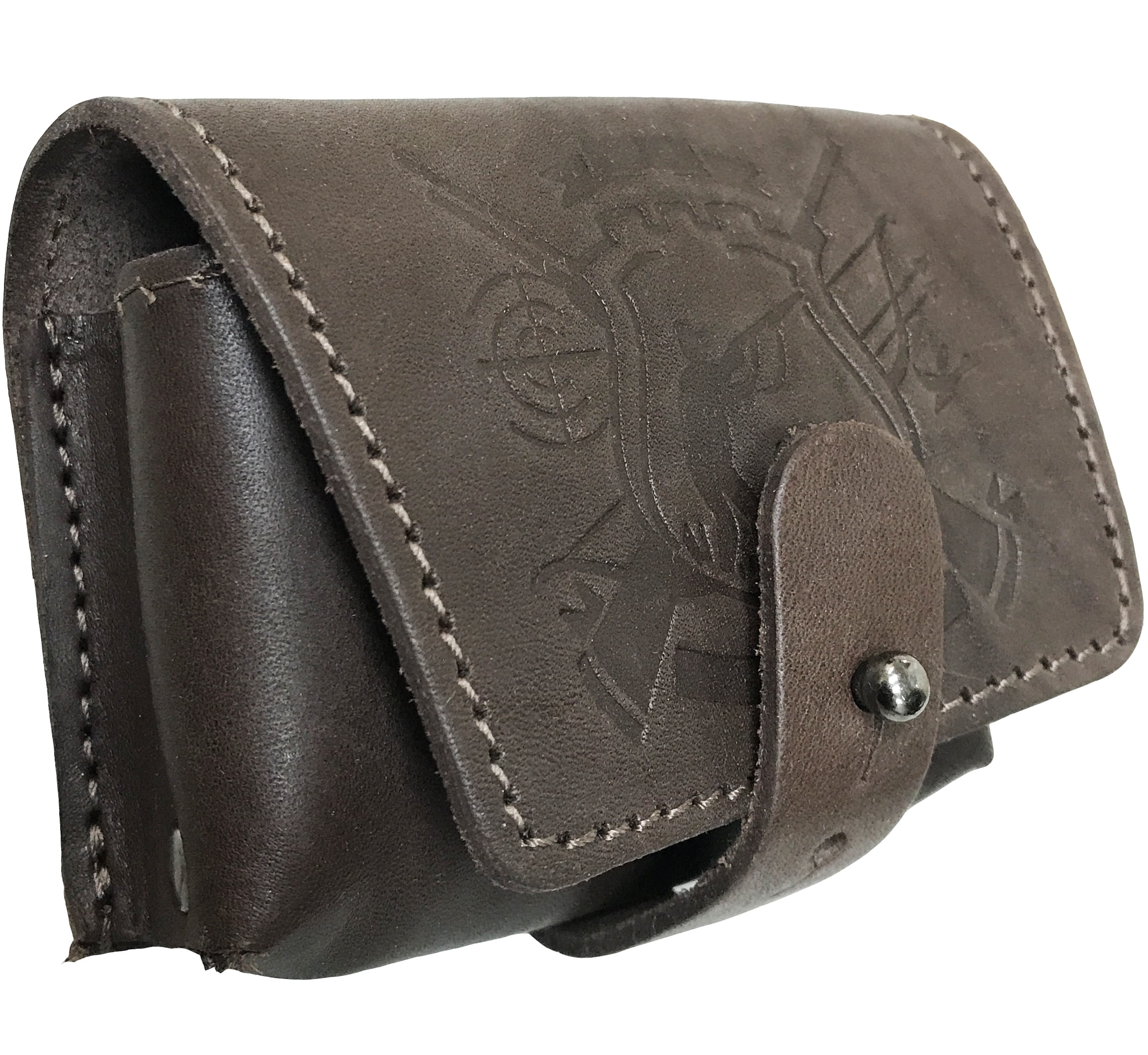 Genuine Leather .30-30 .308 Cal Waist Ammo Wallet Pouch Shell Holder ...