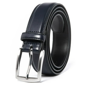 Men's Genuine Leather Dress Belt with Classic Fashion Design for Work ...