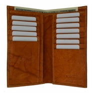 Credit Card Case Tall Wallet with 18 card slots by Leatherboss ...