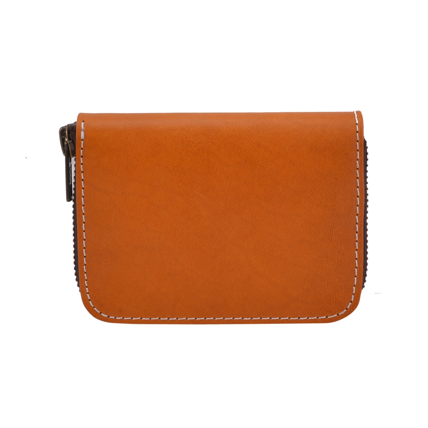 Genuine Leather Coin Pouch Purse Change Holder for Men/Woman with ...