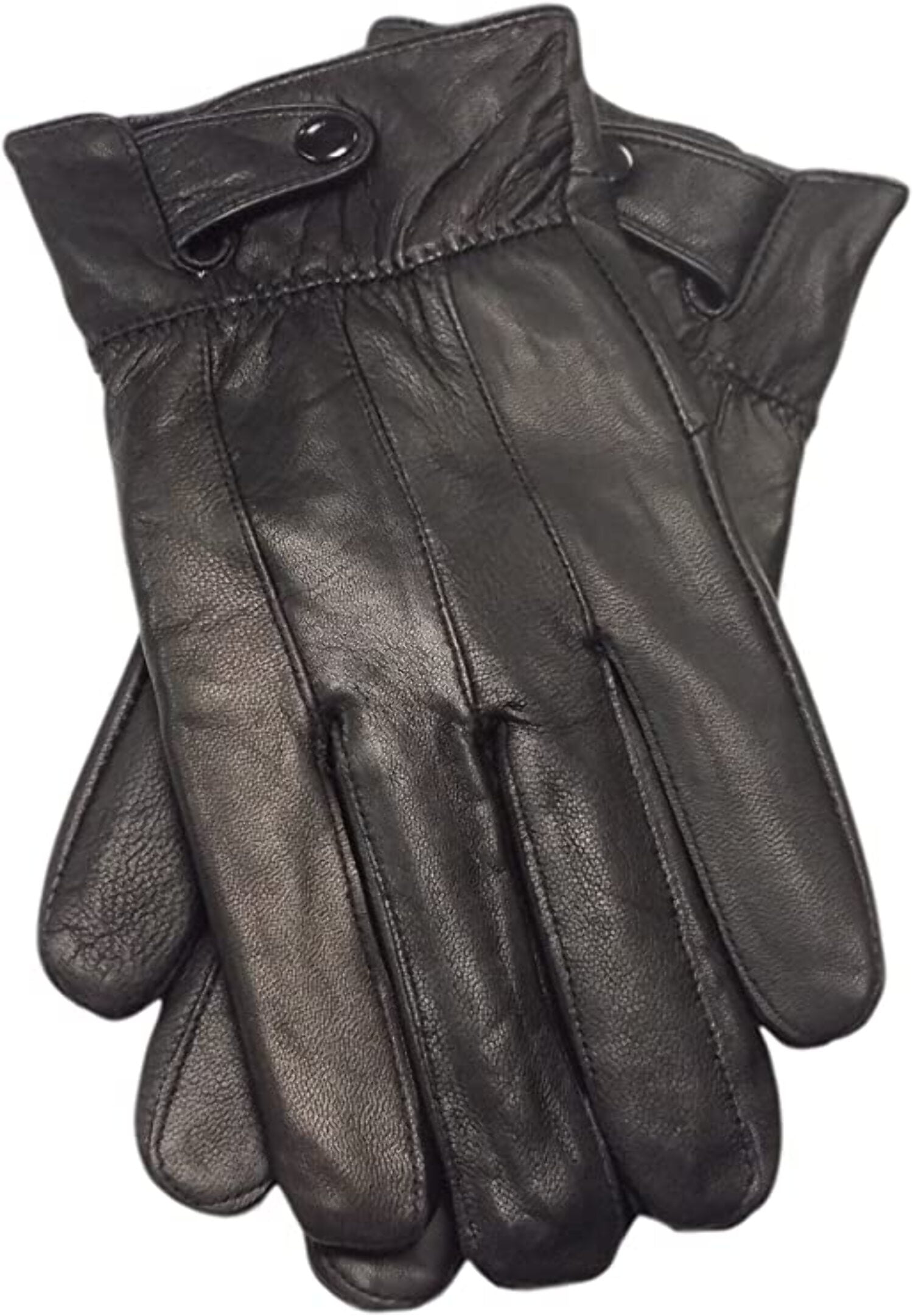 Genuine Leather Cold Weather Warm Lined Driving Gloves - Touchscreen ...