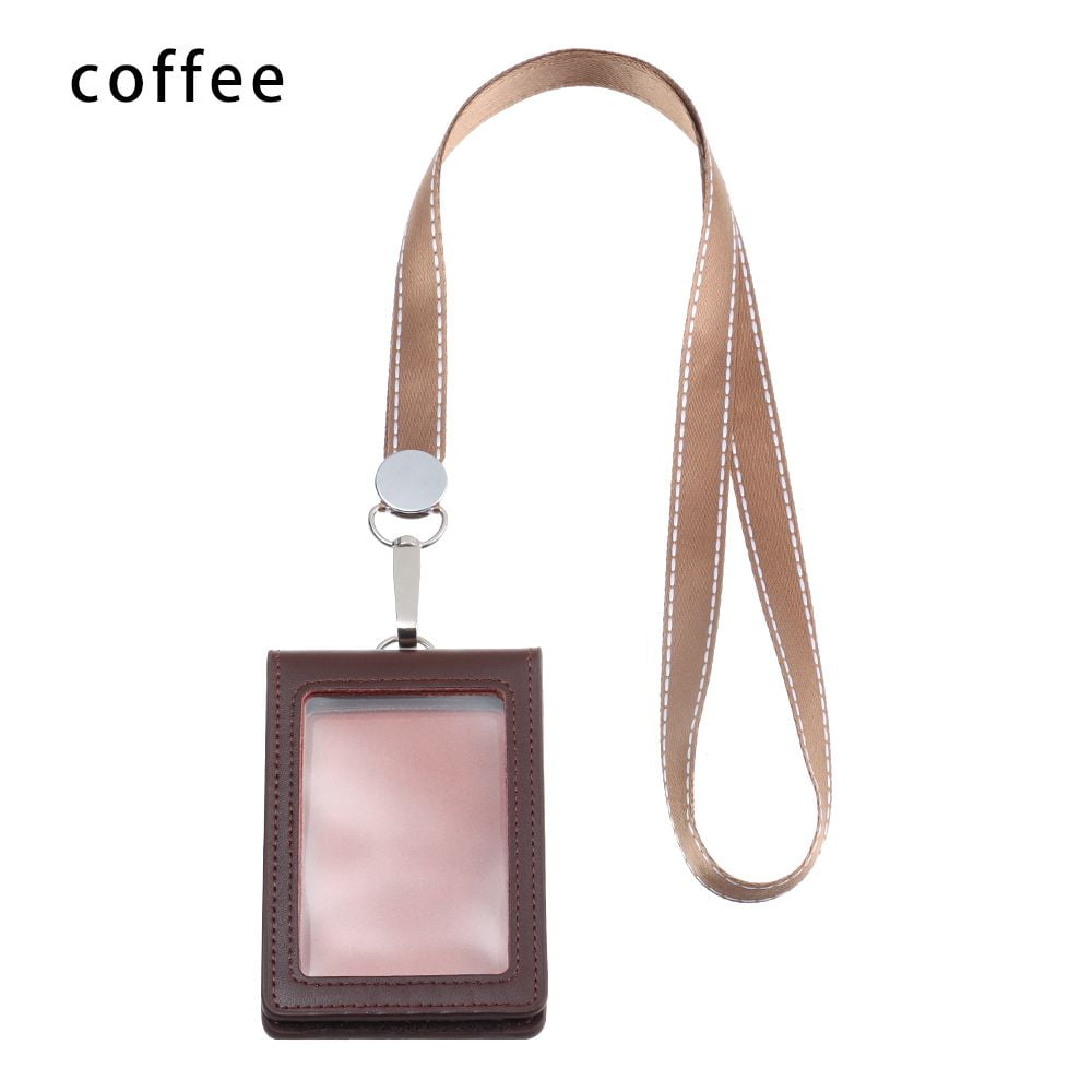 Genuine Leather Double Card Carabiner Style Belt Clip Key Ring Clips ...
