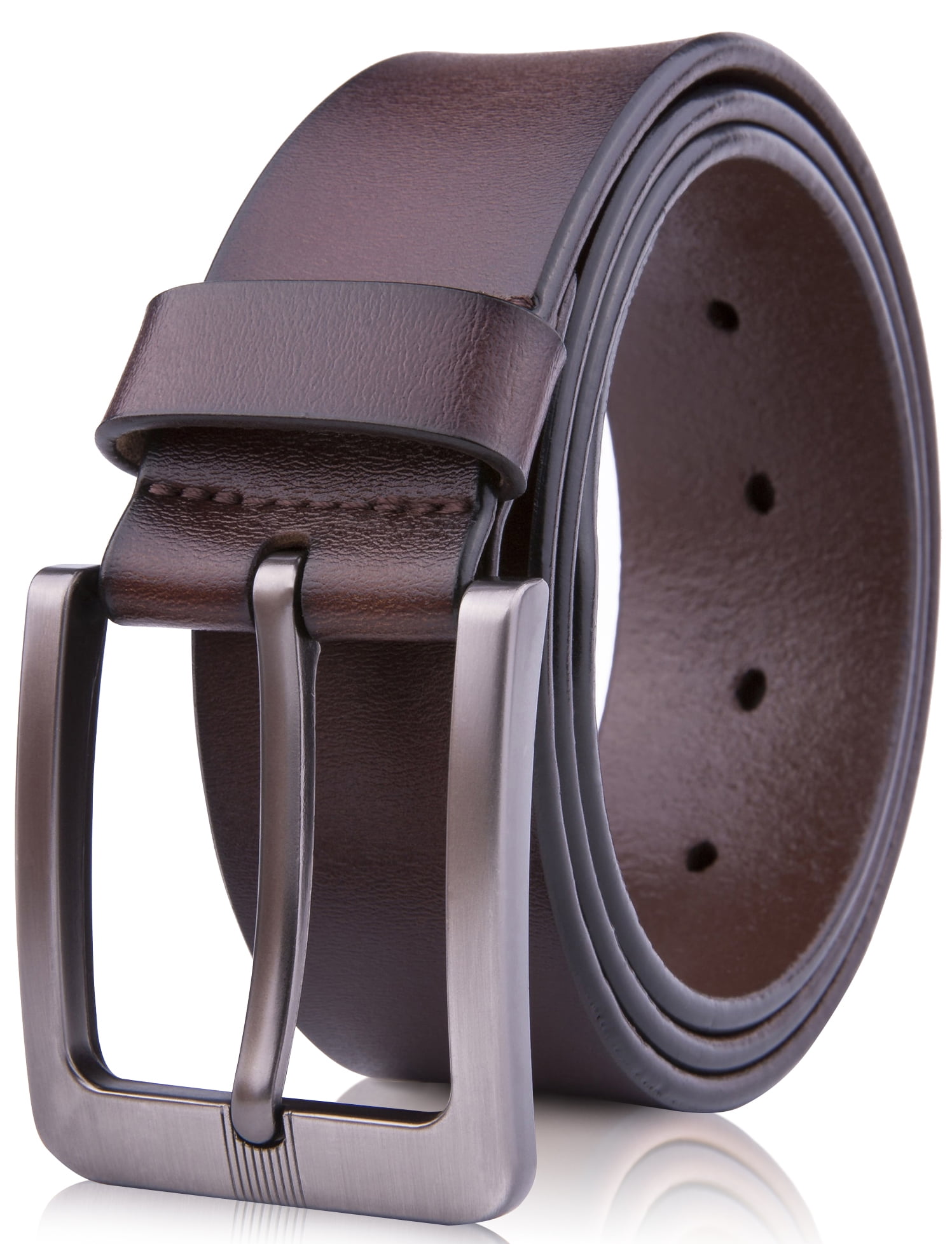 Genuine Leather Dress Belts For Men - Mens Belt For Suits, Jeans ...