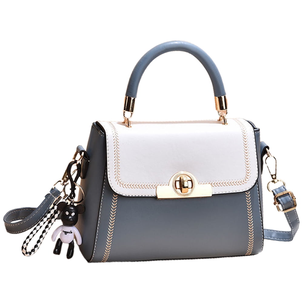 Genuine Leather Handbags Tote Shoulder Bag for Woman Satchel Designer ...