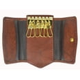 Genuine Leather Key Holder Small Size with Snap Closure 1312 CF (C ...