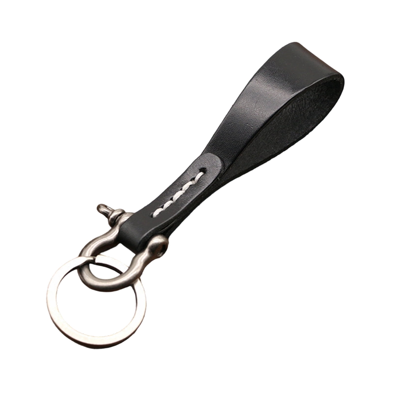 Genuine Leather Keychain Universals Key Fobbed Keychain Full Grains ...