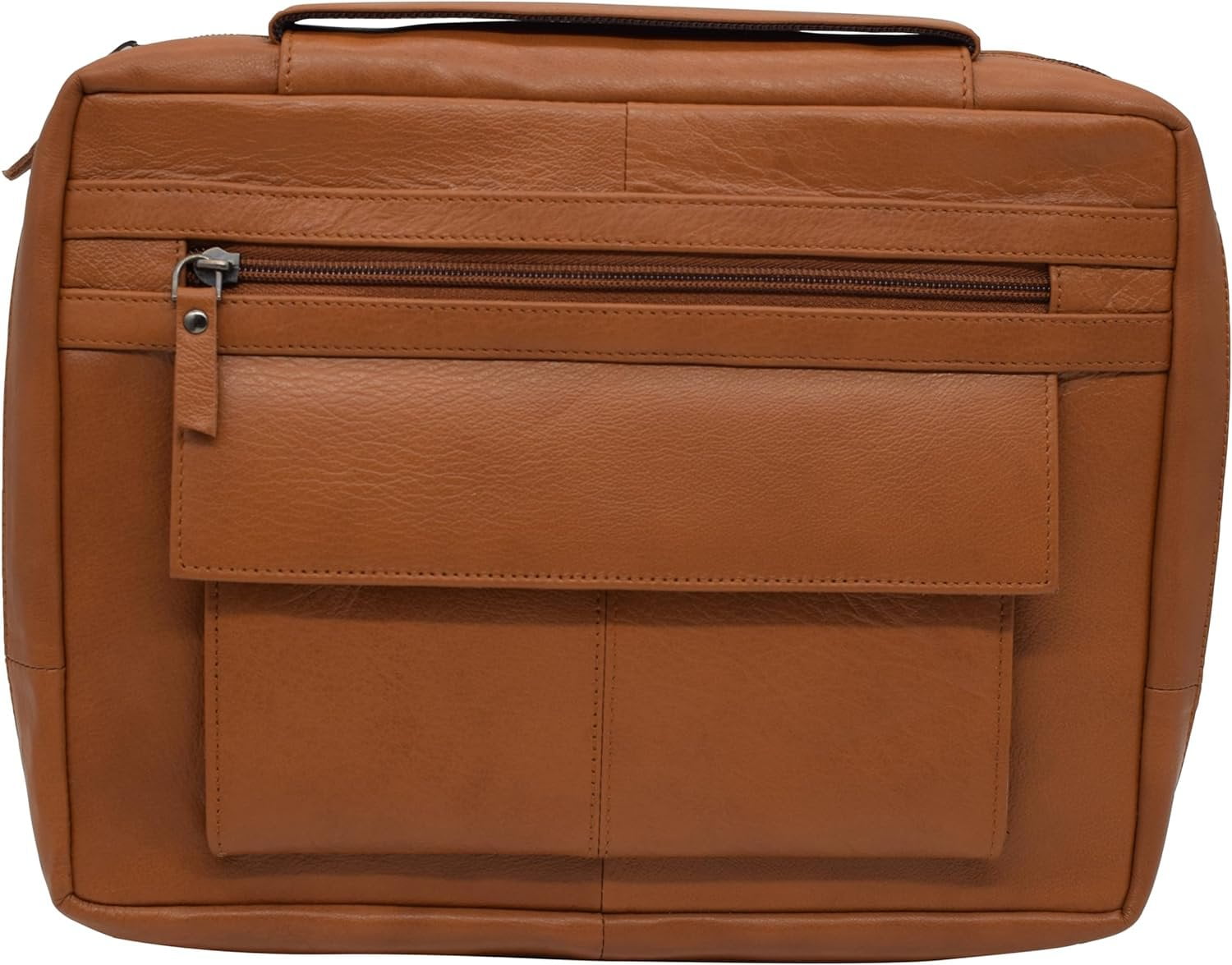 Genuine Leather Large Book Covers Bible Covers with Handle Tan ...