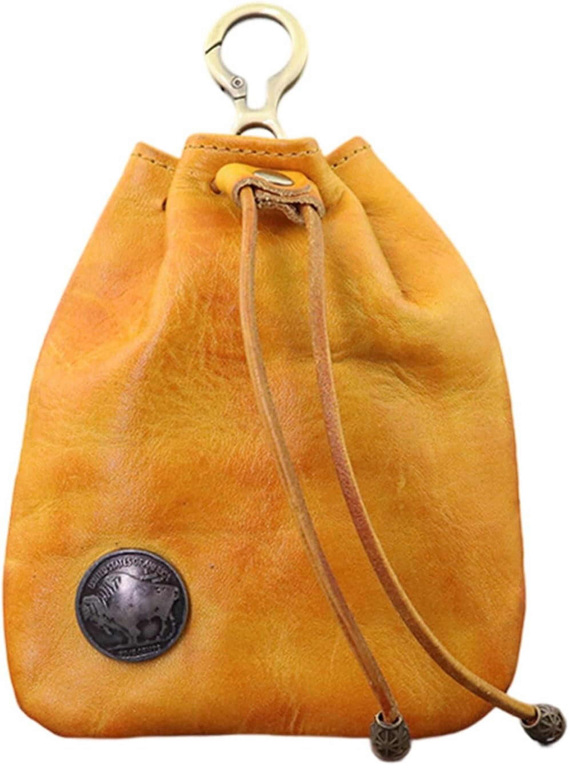 Genuine Leather Medieval Coin Purse Waist Bag, Coin Organizer, Change ...