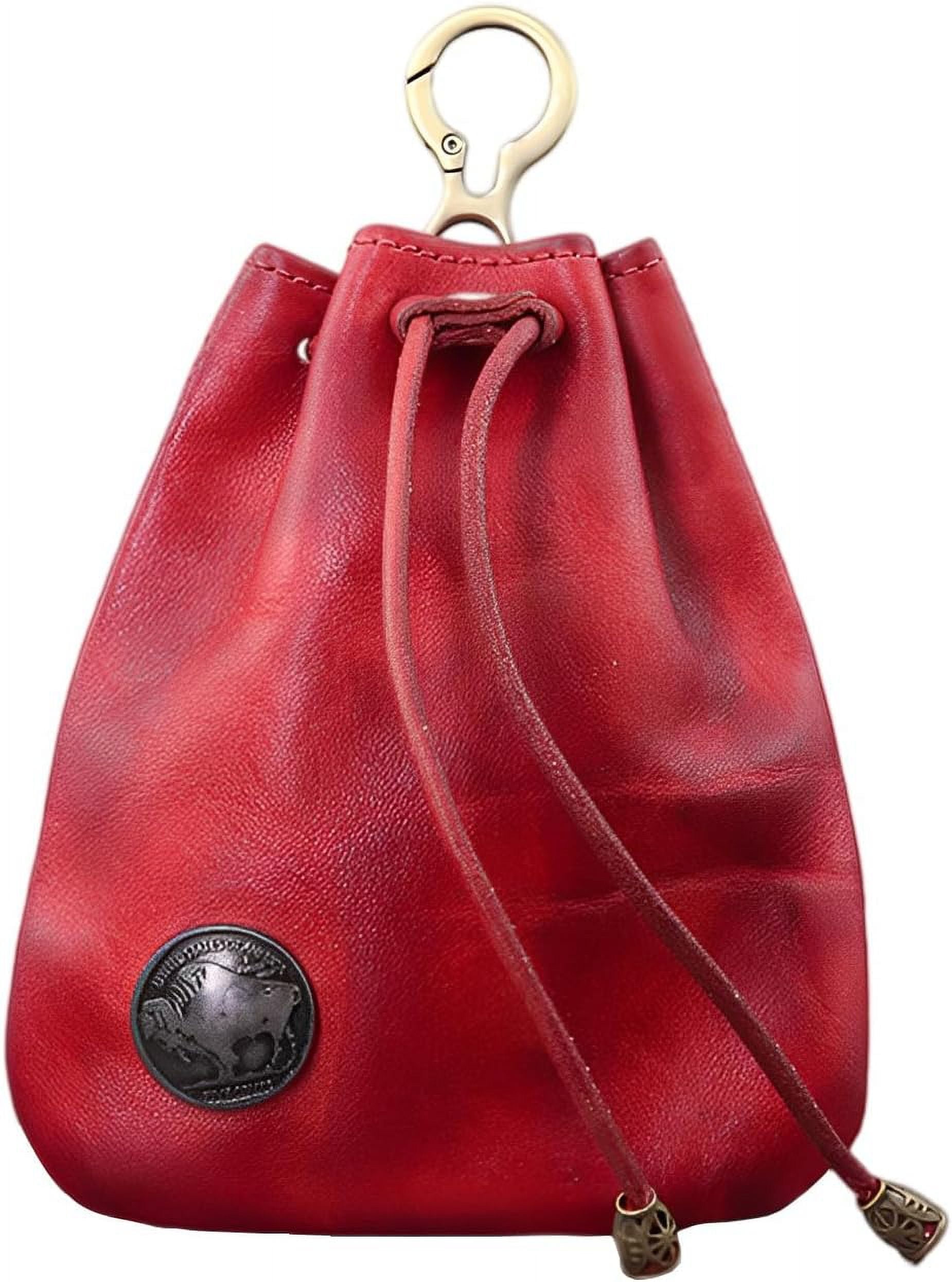 Genuine Leather Medieval Coin Purse Waist Bag, Coin Organizer, Change ...